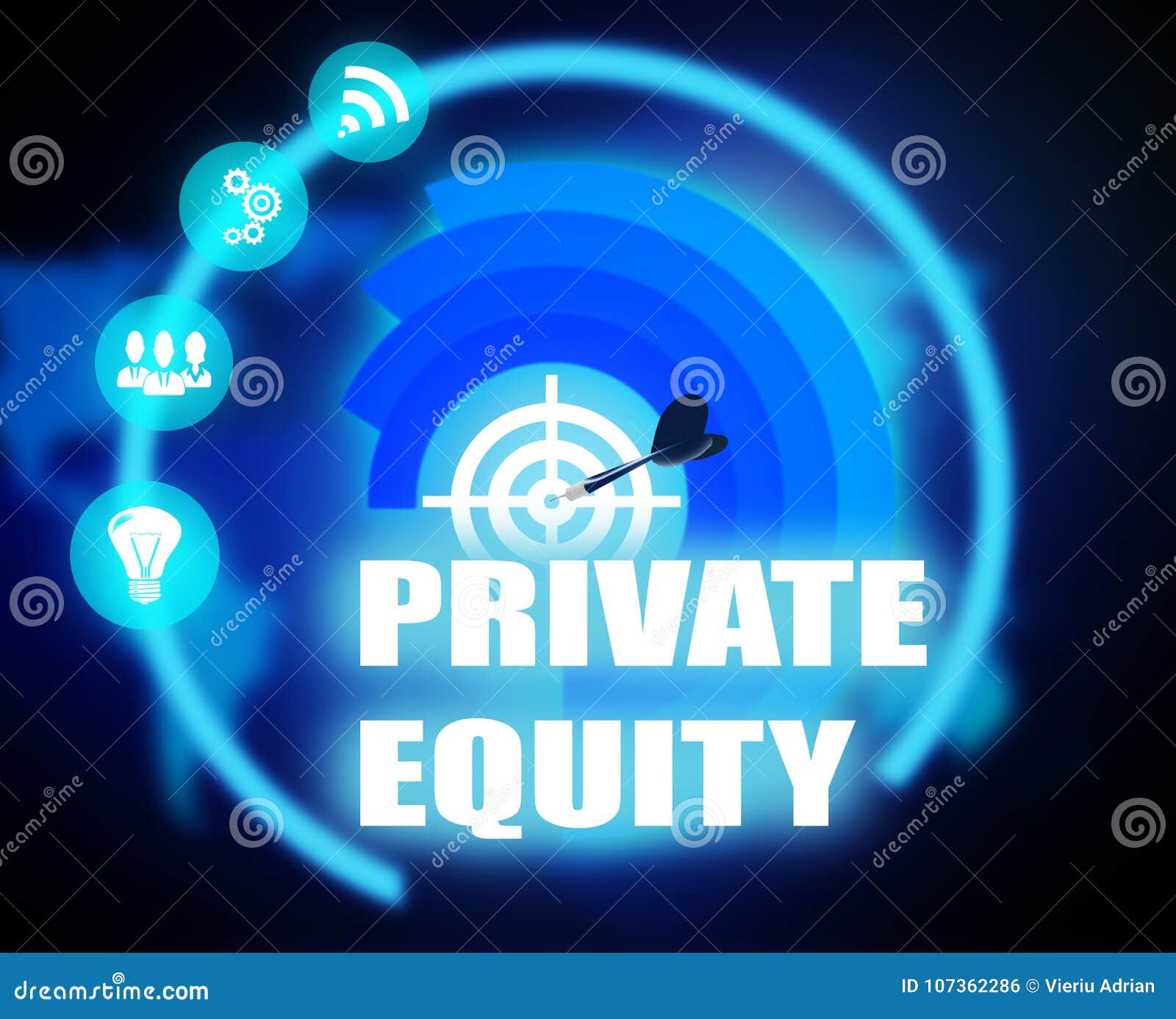 Private Equity Concept Plan Graphic Stock Illustration - Illustration ...