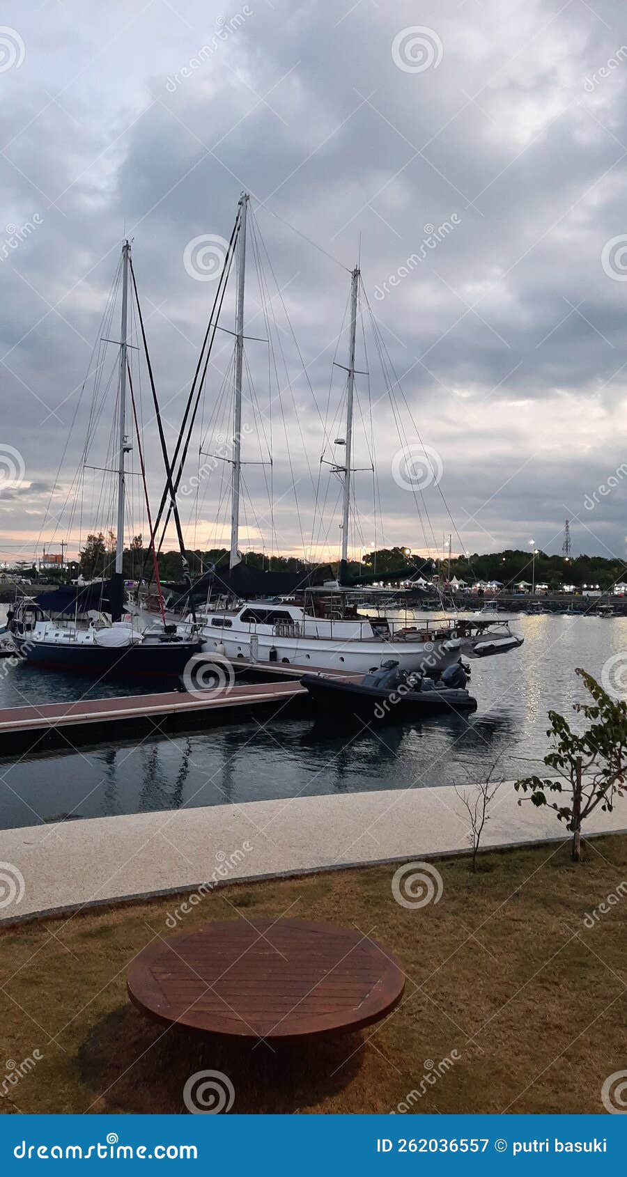 Private ferry harbour stock image. Image of electricity - 262036557