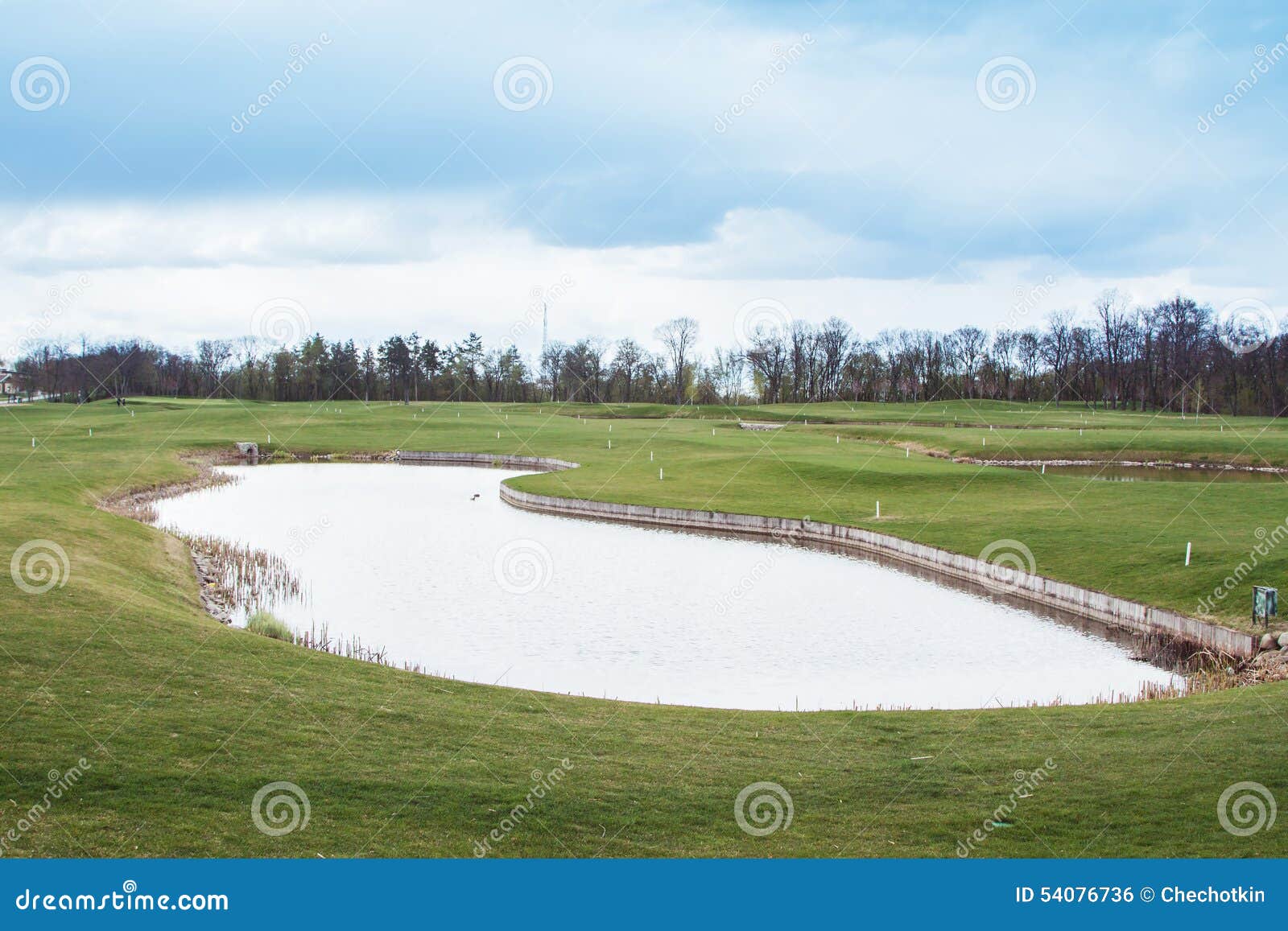 Private golf field stock photo. Image of field, outdoor - 54076736