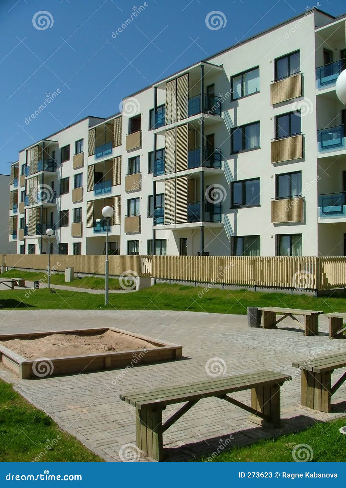 Private homes stock image. Image of edifice, balcony, private - 273623