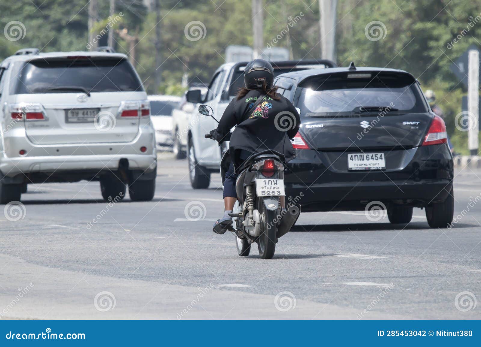 Private Honda Wave Motorcycle Editorial Photography - Image of ...