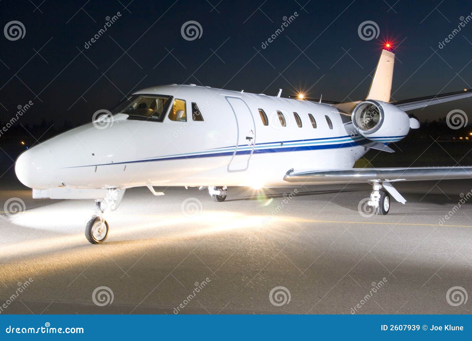 Private jet stock image. Image of technology, tarmac, luxurious - 2607939