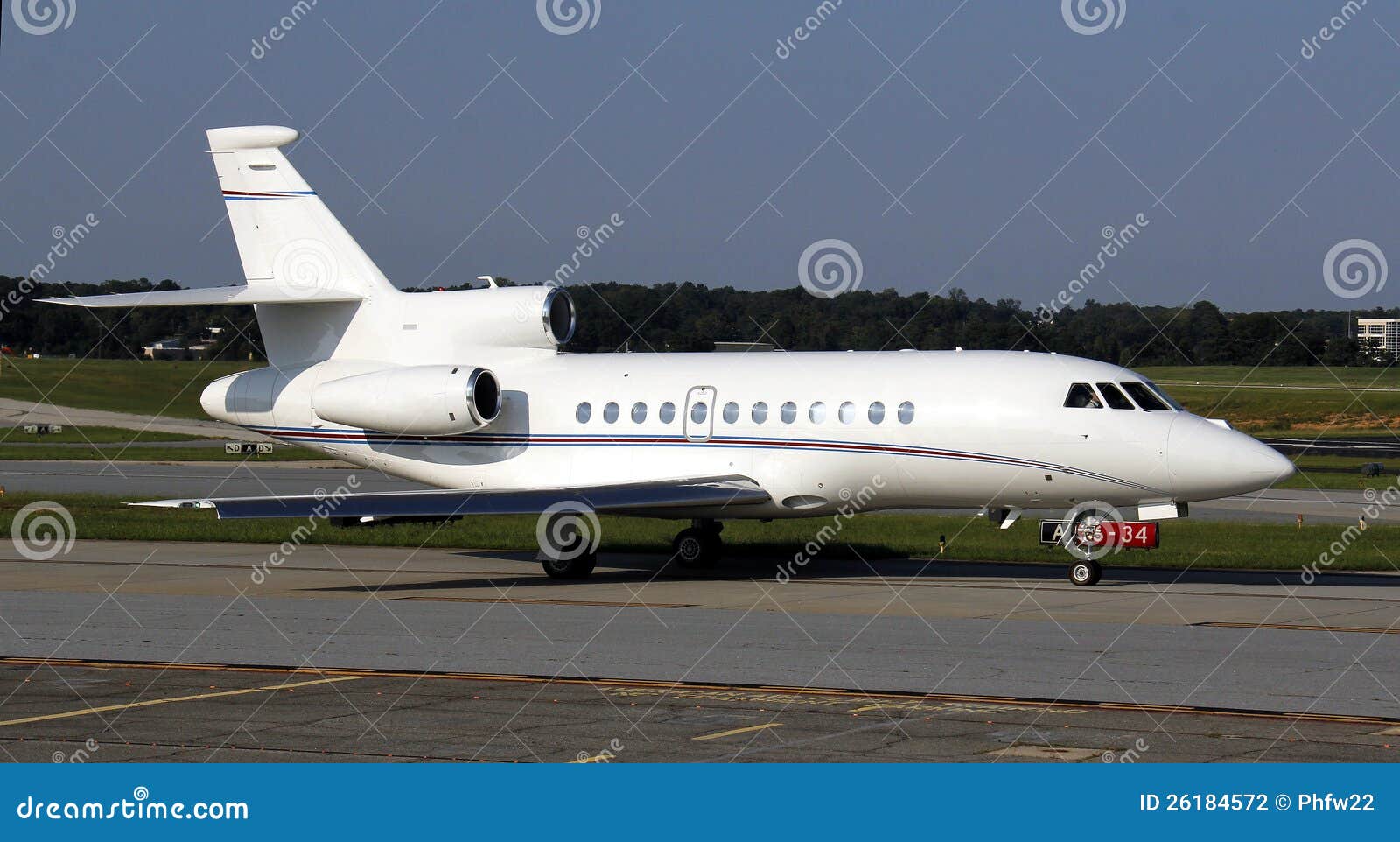 Private Jet Stock Photography - Image: 26184572