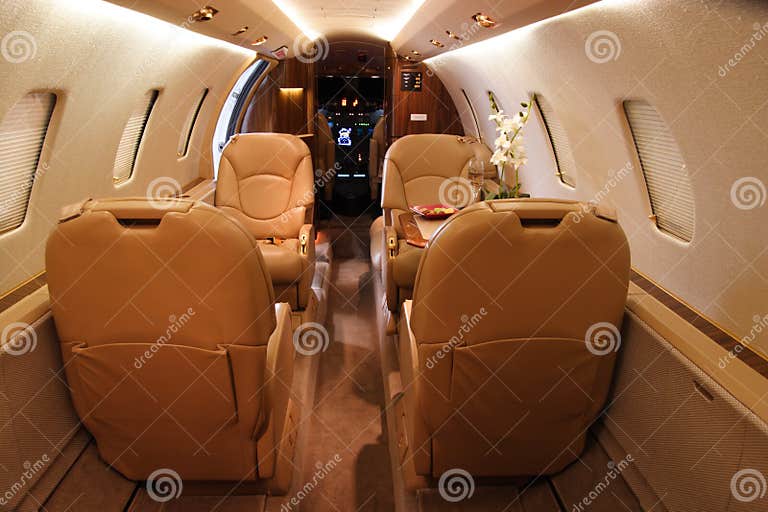 Private jet stock image. Image of back, chair, flying - 2642985