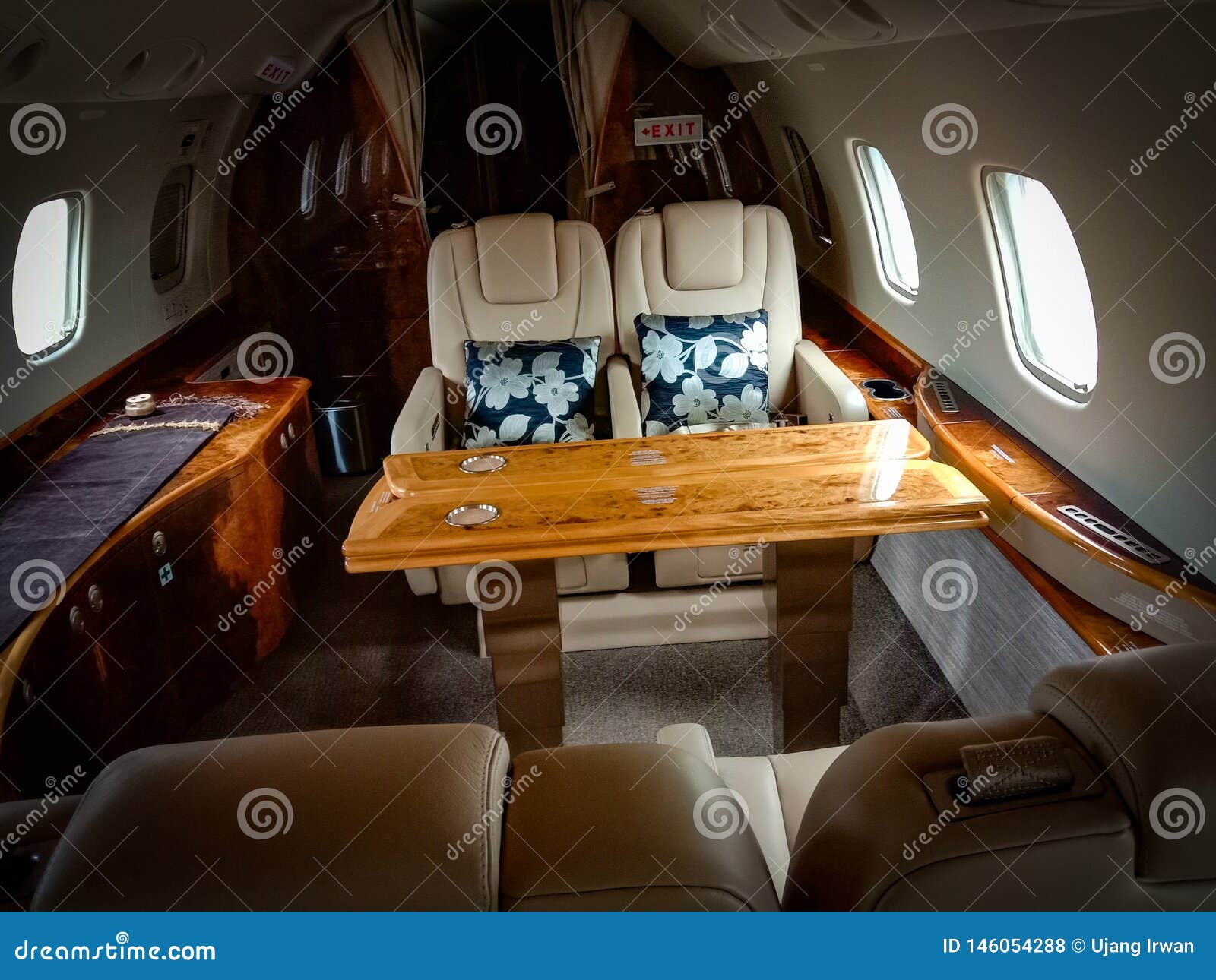 Private Jet stock photo. Image of businessjet, cabin - 146054288