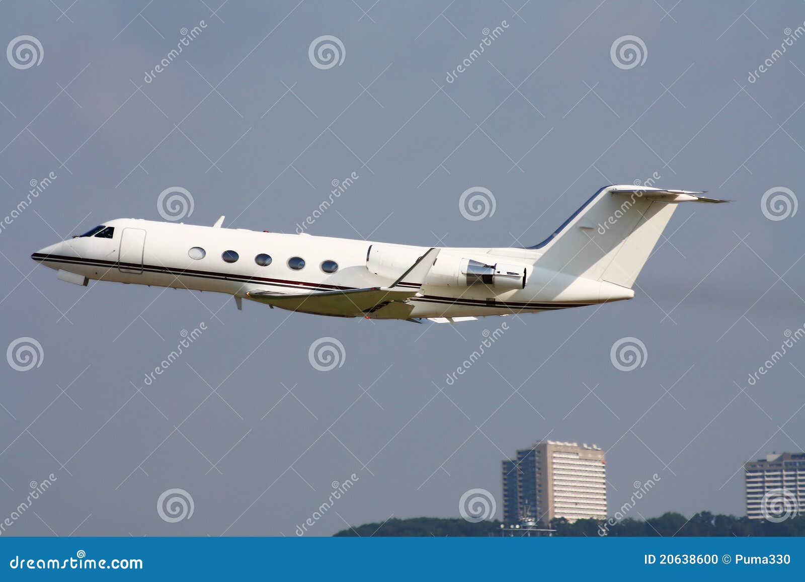 Private Jet plane stock photo. Image of commercial, power - 20638600