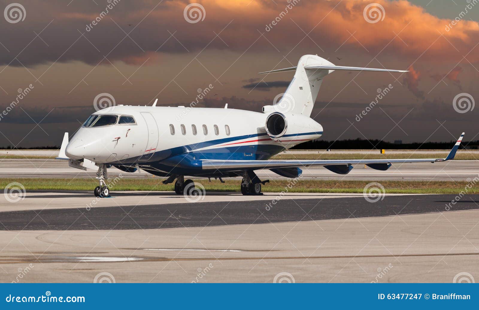Private jet on the runway stock image. Image of holiday - 63477247