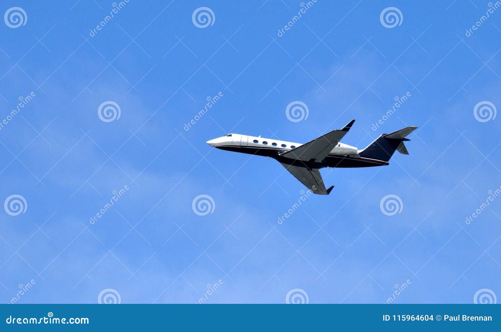 Private jet taking off stock photo. Image of burning - 115964604