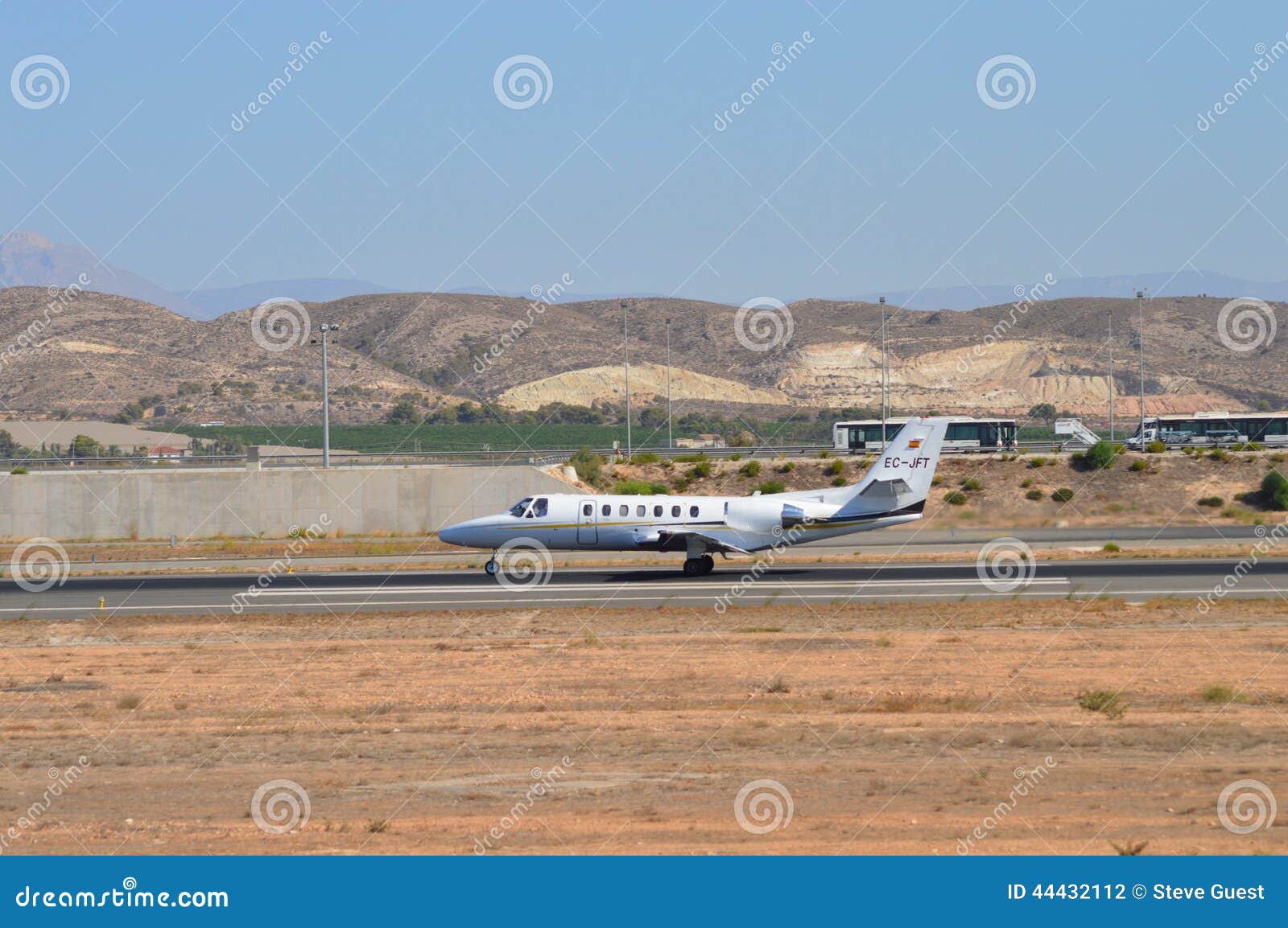 Private Jet Aircraft Plane Taking Off Editorial Photography - Image of ...