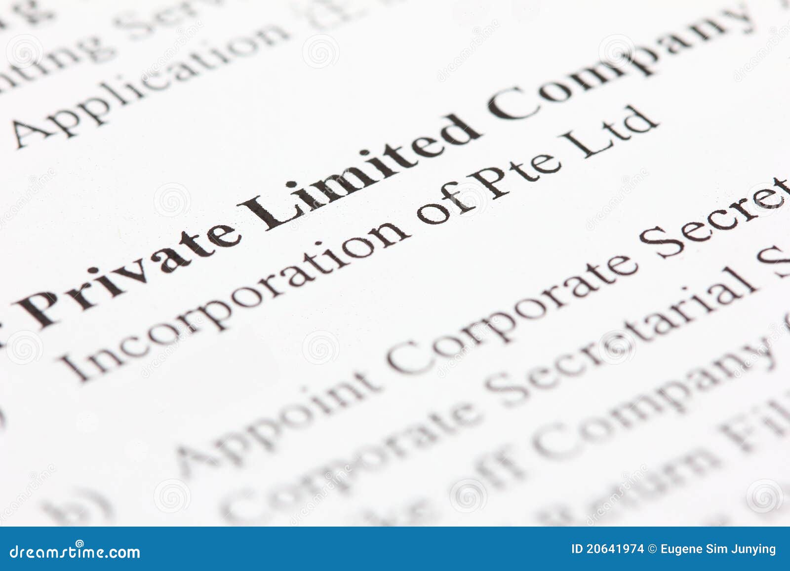 Private Limited stock photo. Image of private, company - 20641974