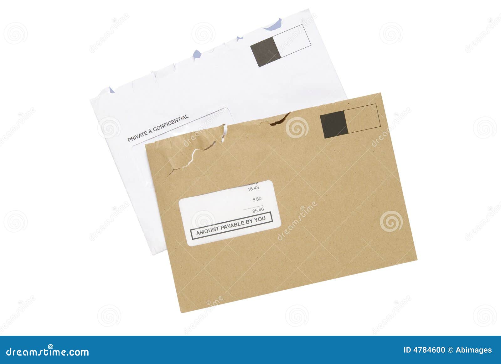 Private mail stock photo. Image of financial, envelopes - 4784600
