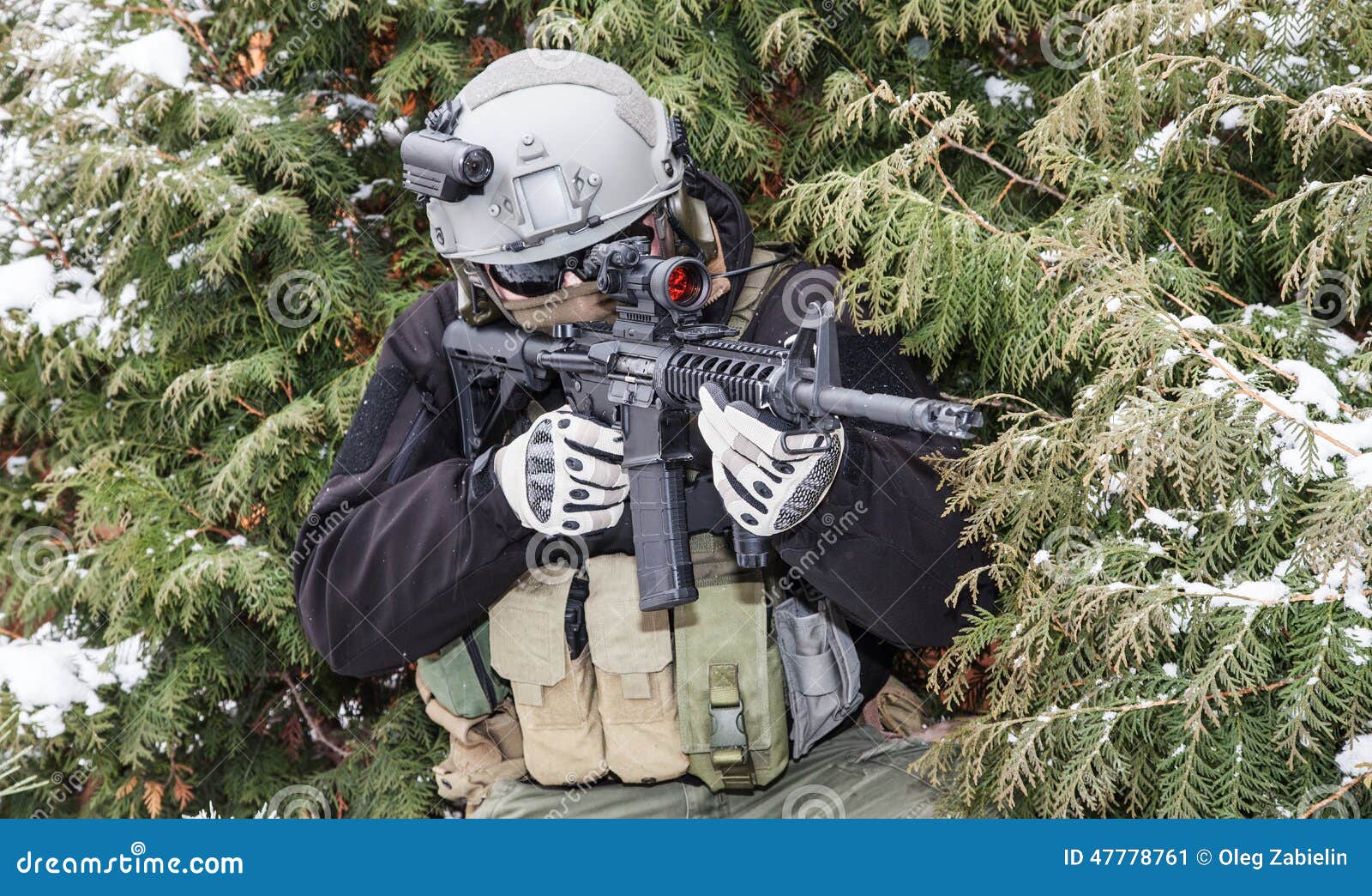 Private Military Contractor With RPG Rocket Launcher Stock Photography ...