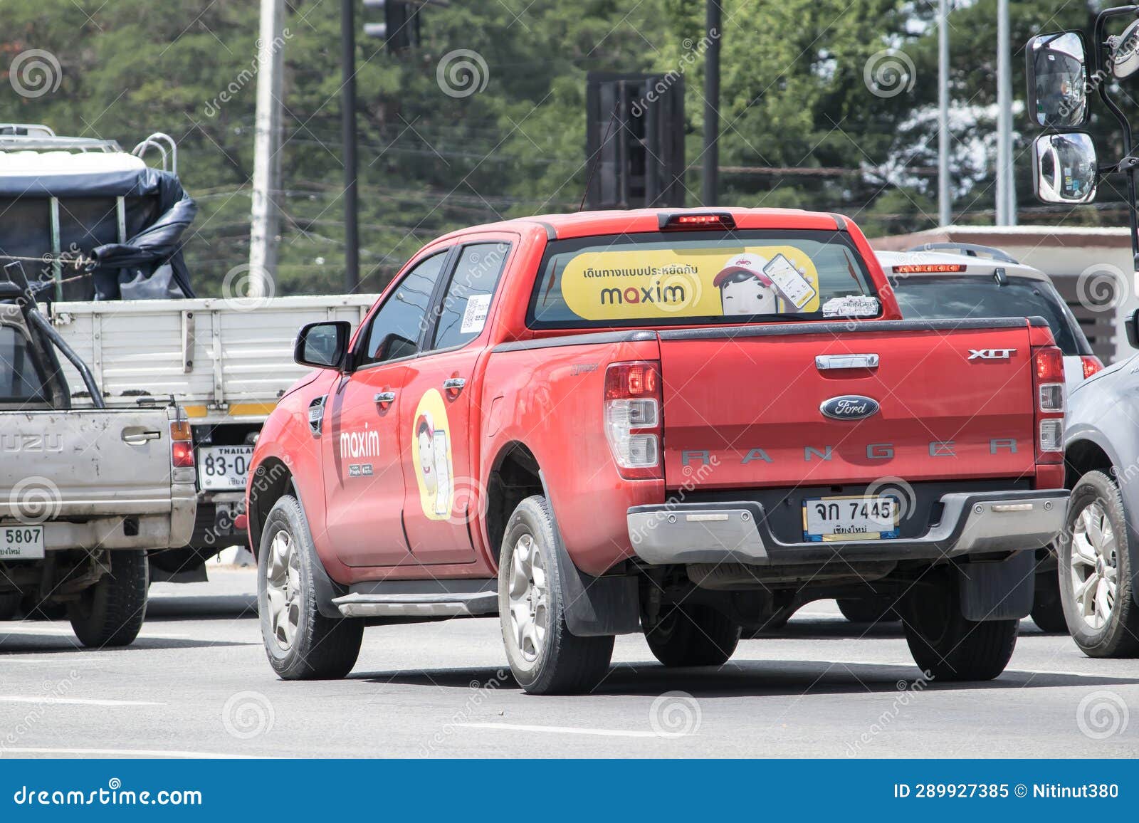 Private Pickup Car, Ford Ranger Editorial Image - Image of power ...