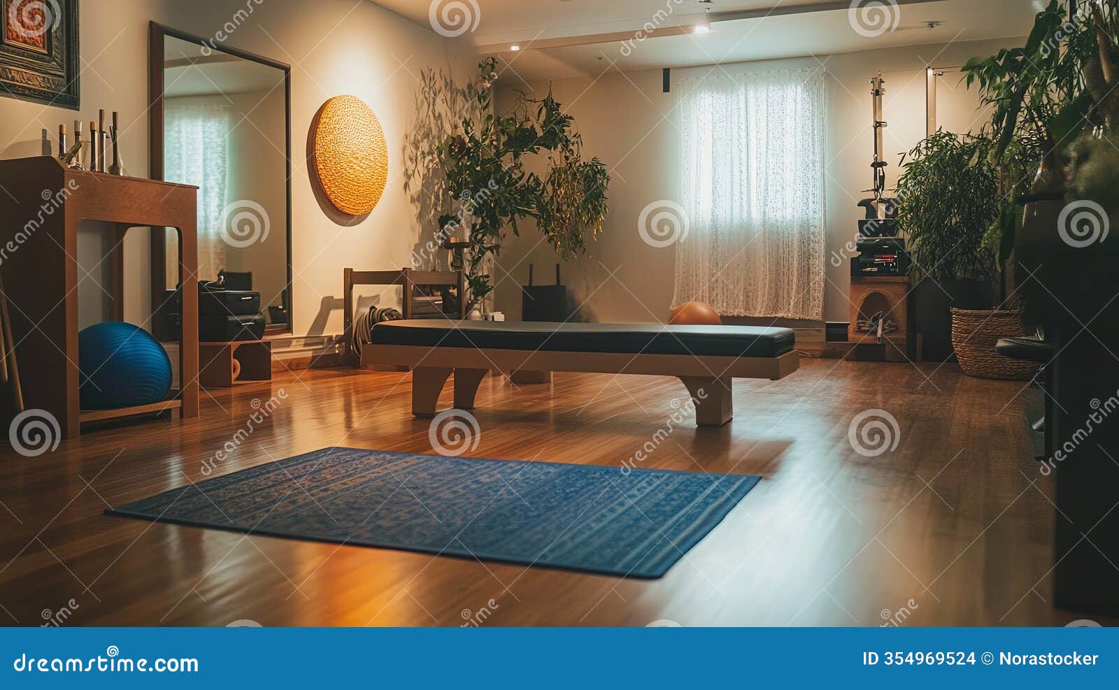 A Private Pilates Class with a Luxury Studio Setup and Personalized ...
