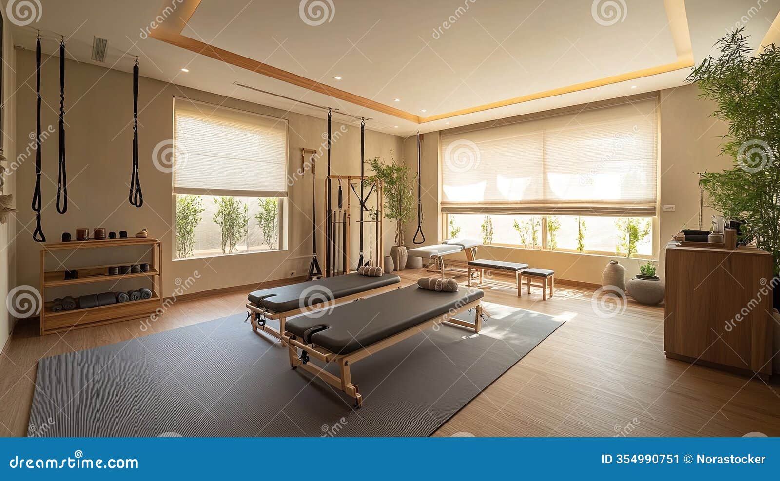A Private Pilates Class with a Luxury Studio Setup and Personalized ...