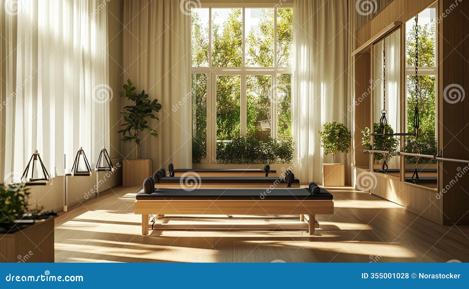 A Private Pilates Class with a Luxury Studio Setup and Personalized ...