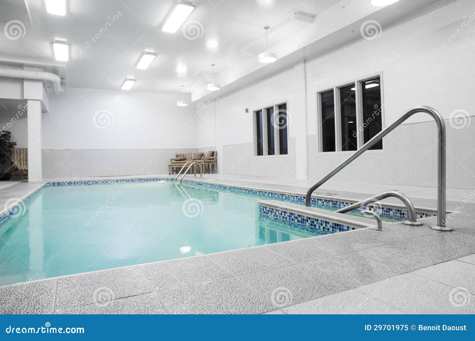 Small Private Indoor Pool stock image. Image of comfortable - 29701975