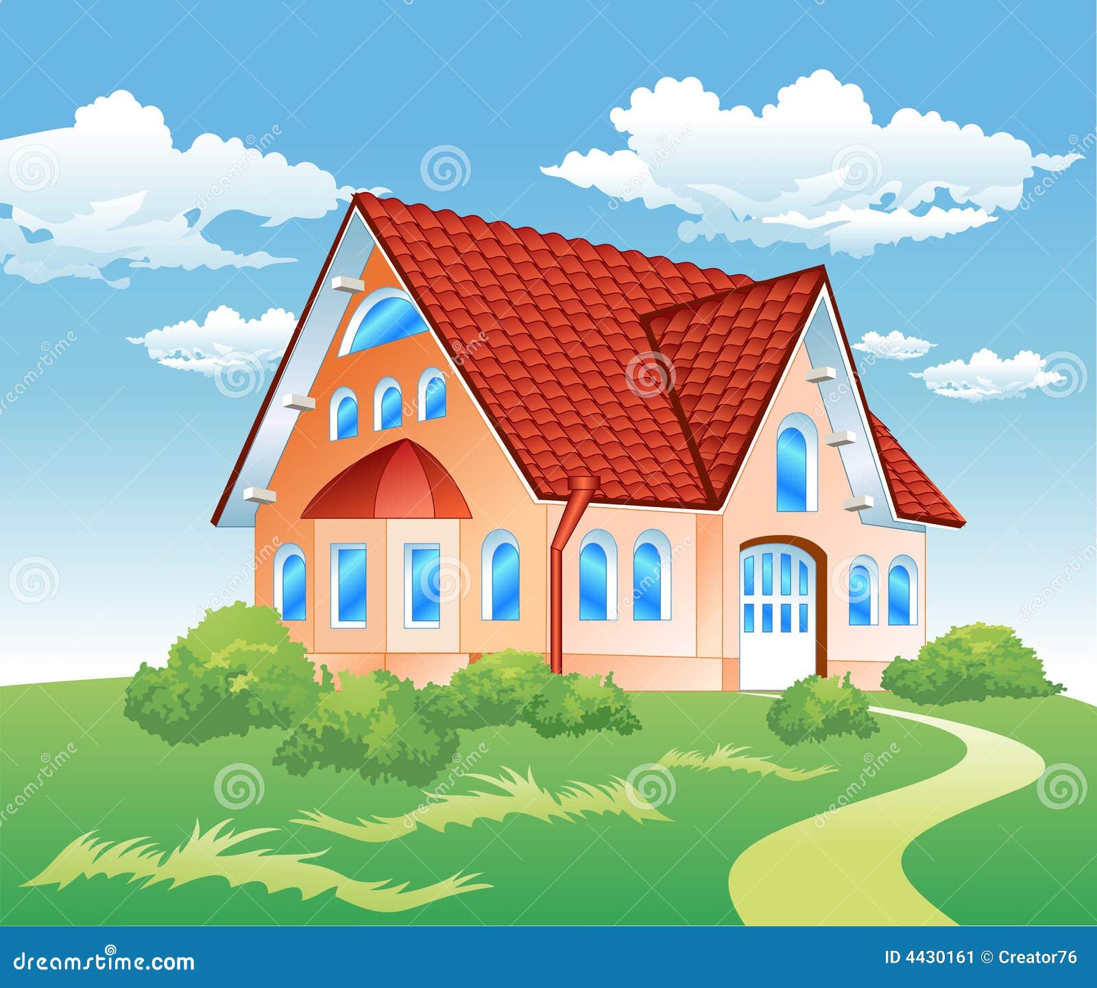 Residence Cartoons, Illustrations & Vector Stock Images - 282233 ...