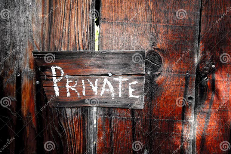 Private Sign stock photo. Image of concepts, gate, concept - 11457968