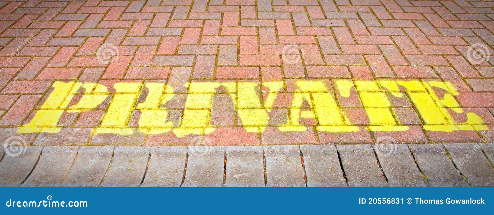 Private sign stock image. Image of sign, area, entry - 20556831