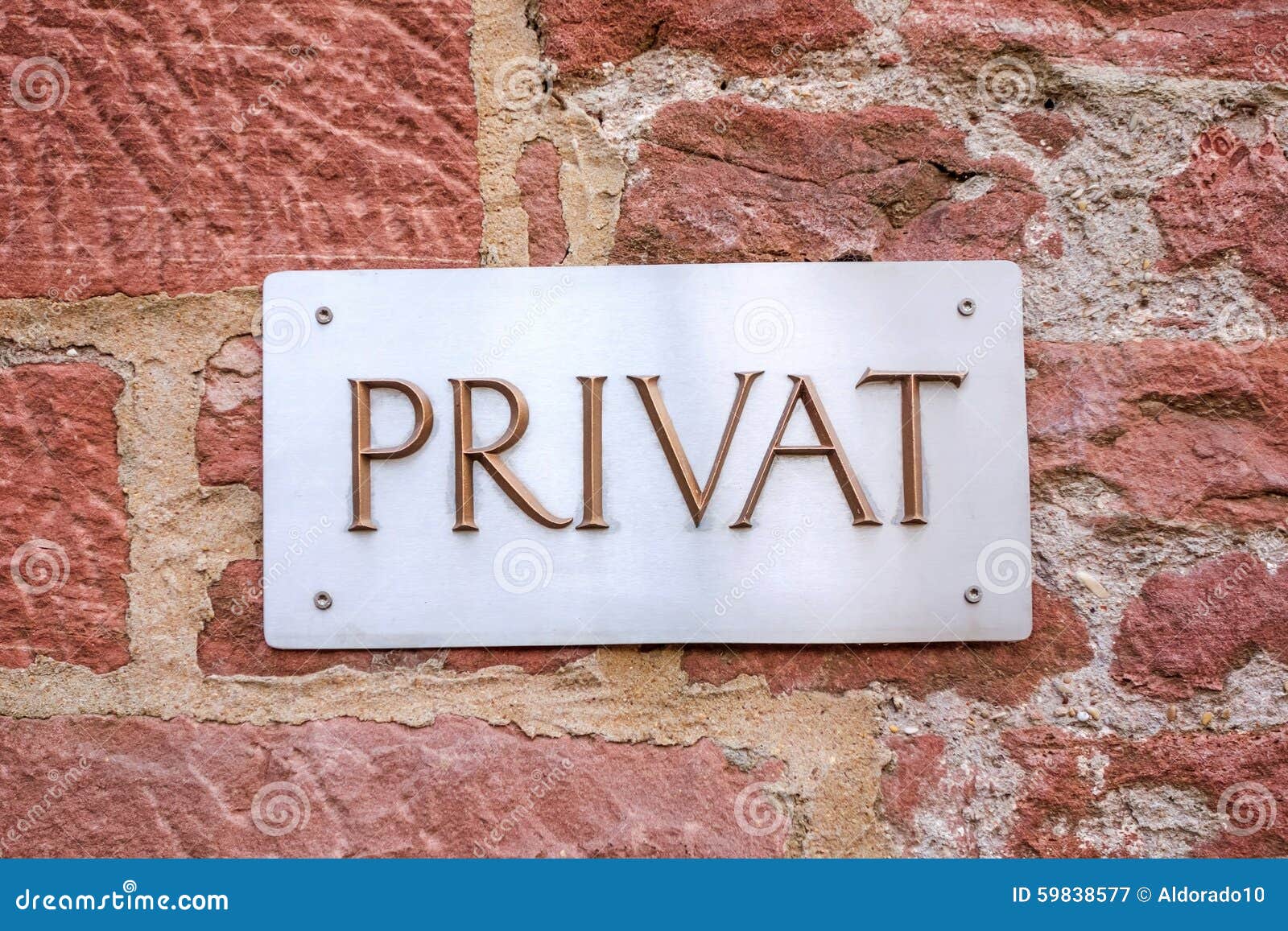 Private sign on wall stock image. Image of rusty, background - 59838577