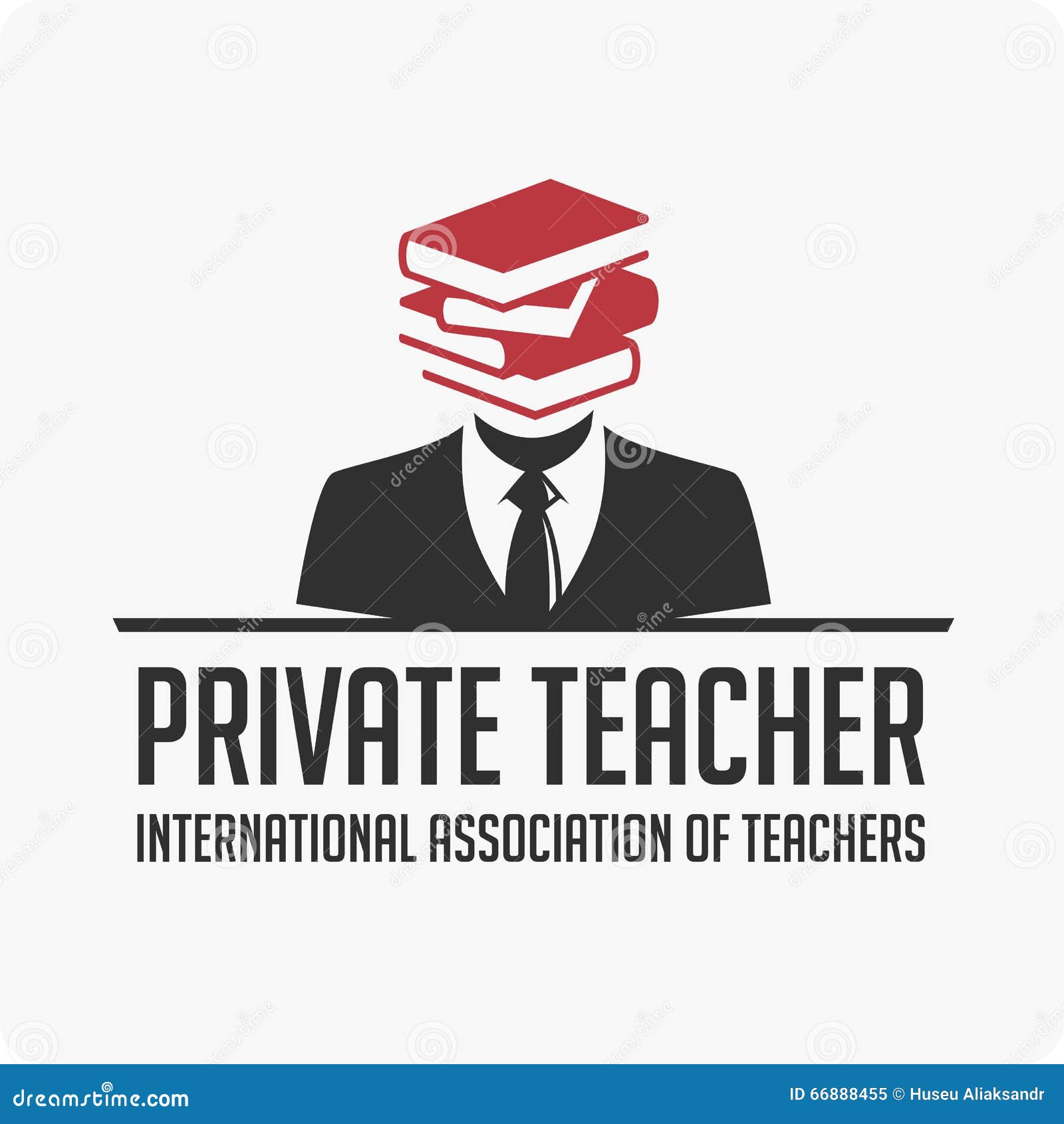 Private teacher logo. stock vector. Illustration of concept - 66888455