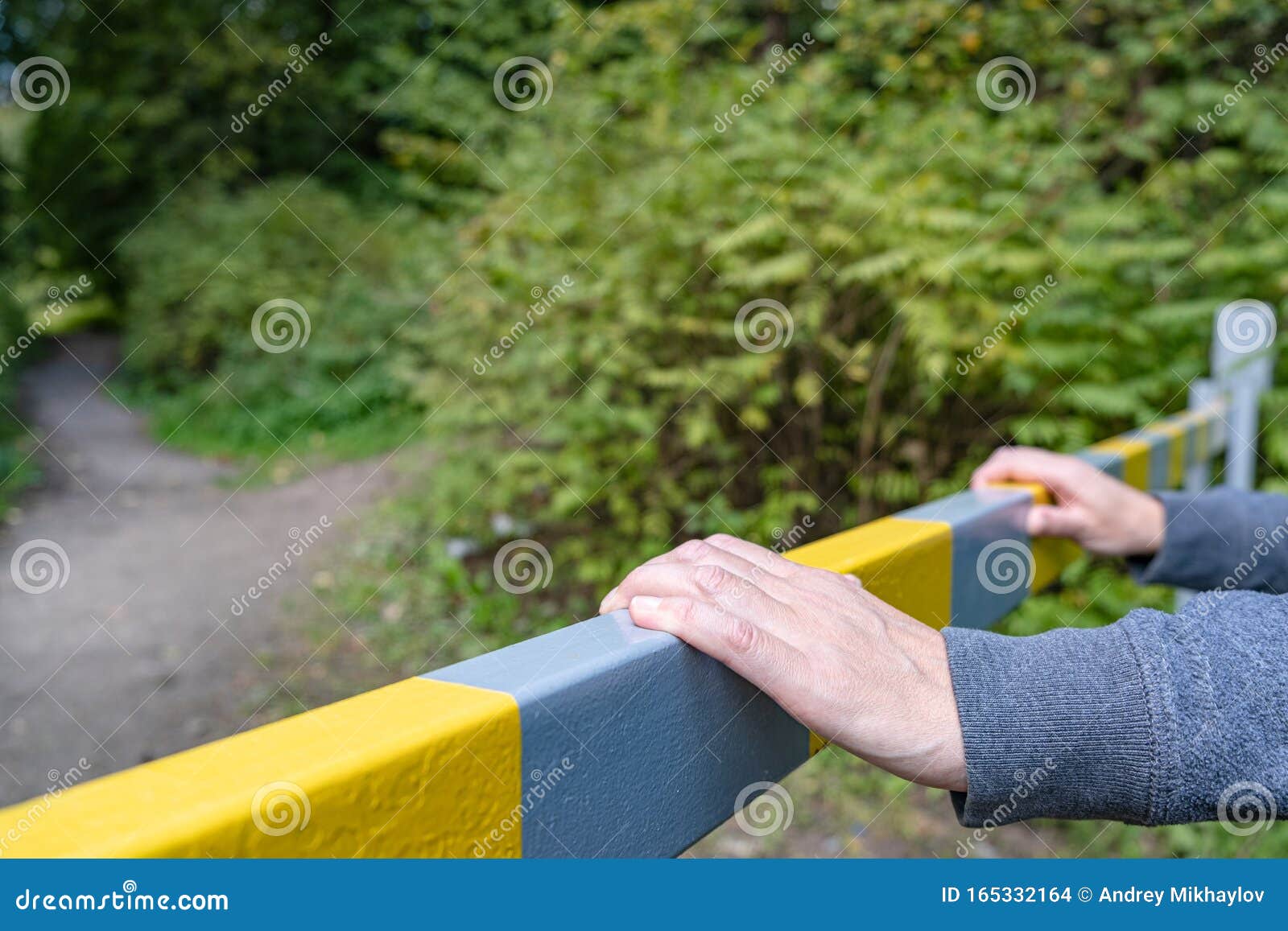 Private Territory. Danger Warning. Restriction of Entry is a Barrier ...