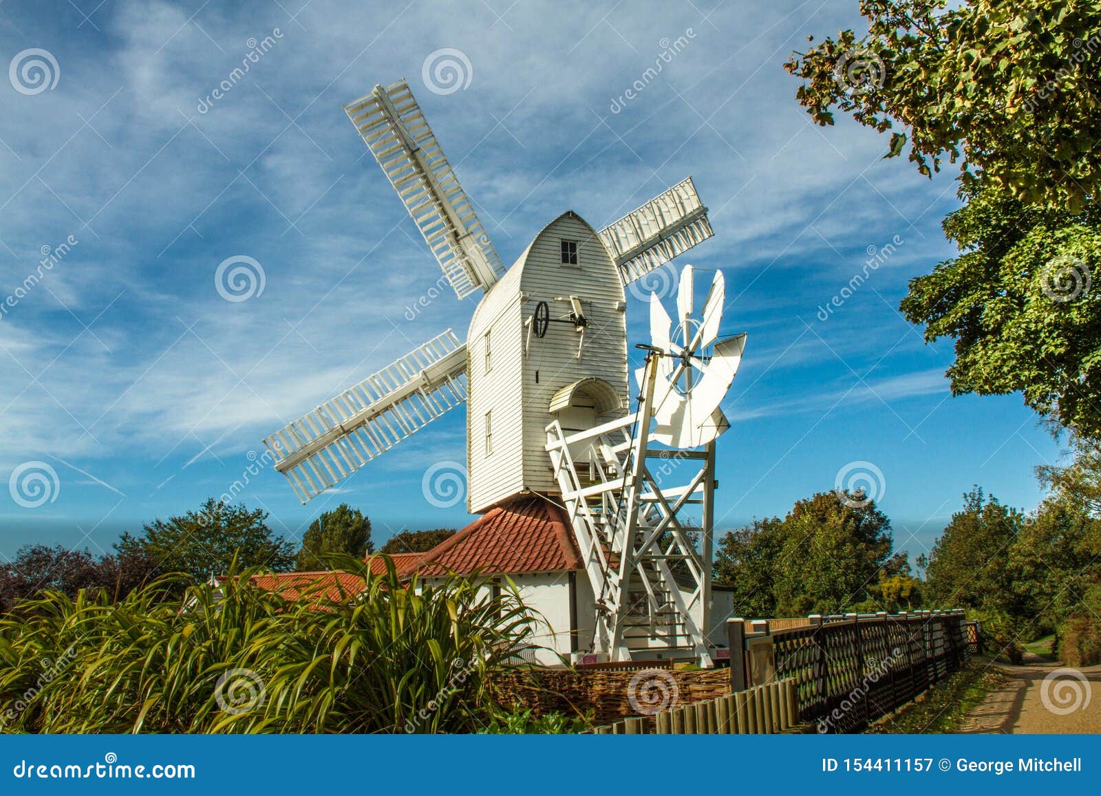 Private Windmill Situated at Thorpeness, Suffolk Editorial Photography ...