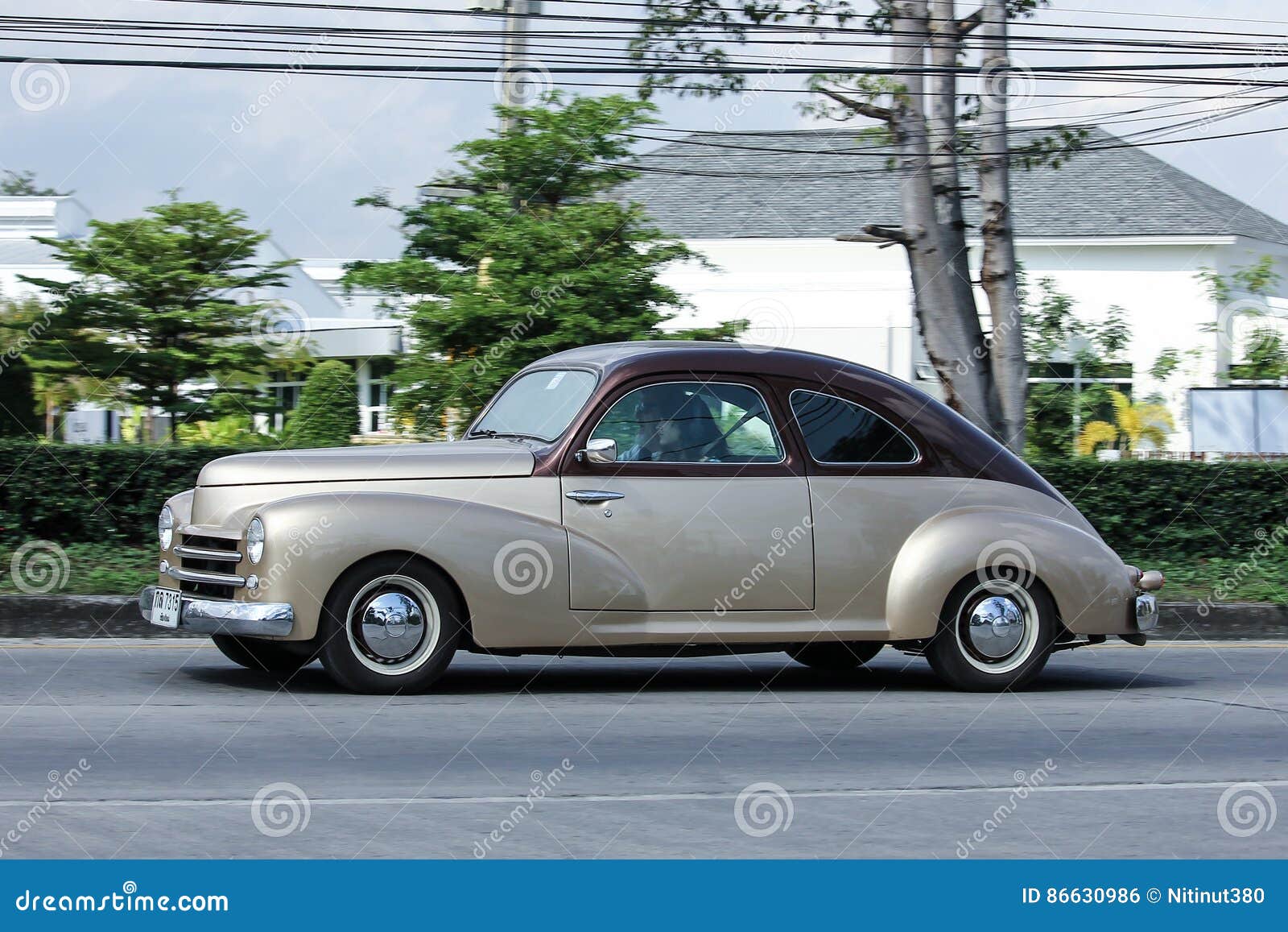 Privates Altes Auto Ford Fordor Sedan Redaktionelles Foto - Bild von ...