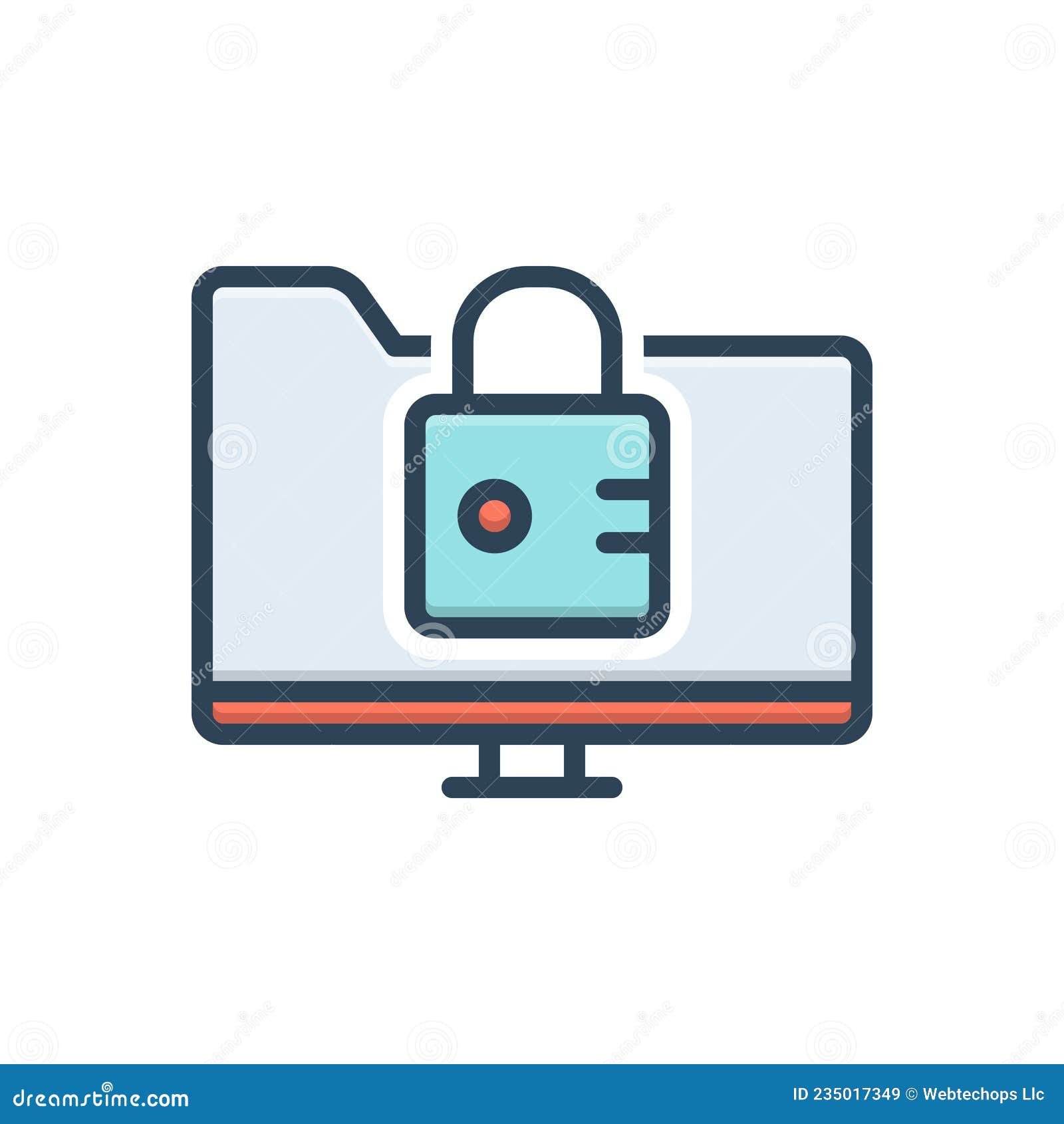 Color Illustration Icon for Privatization, Transferring and Private ...