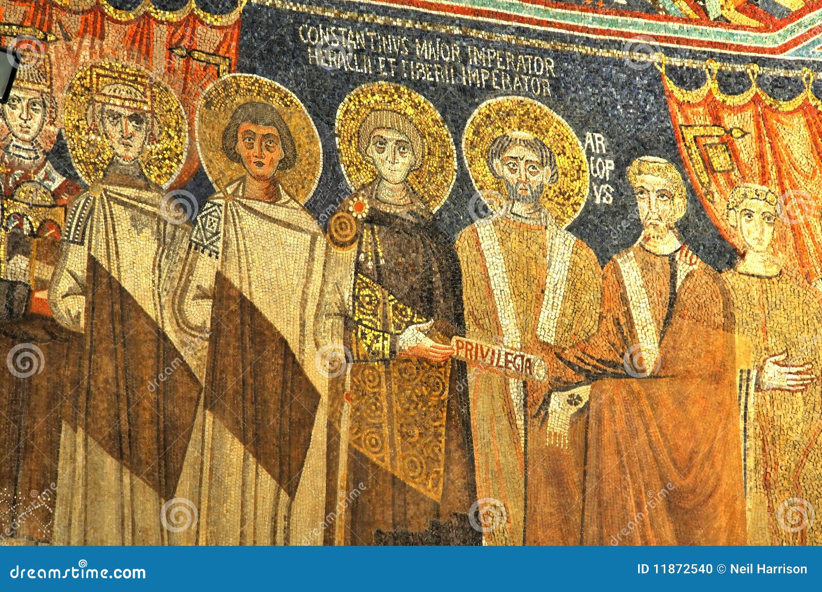 Priviledge stock photo. Image of mosaics, byzantine, eclesiastical ...