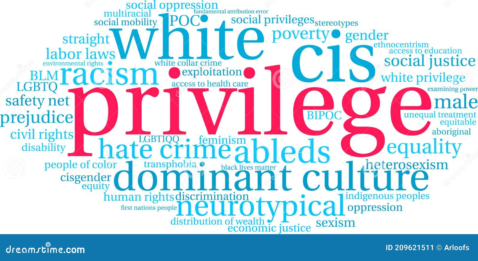 Privilege Word Cloud stock vector. Illustration of equity - 209621511