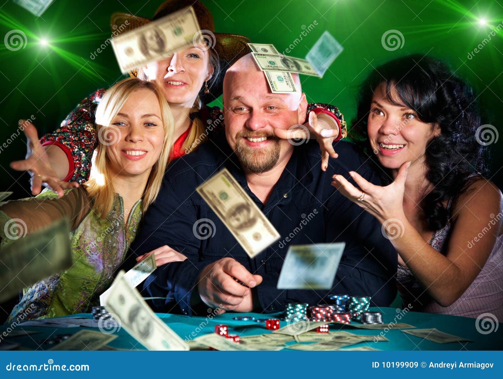 Prize of money. stock image. Image of lighting, dollar - 10199909