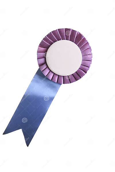 Prize Ribbon stock image. Image of white, merit, purple - 1687923