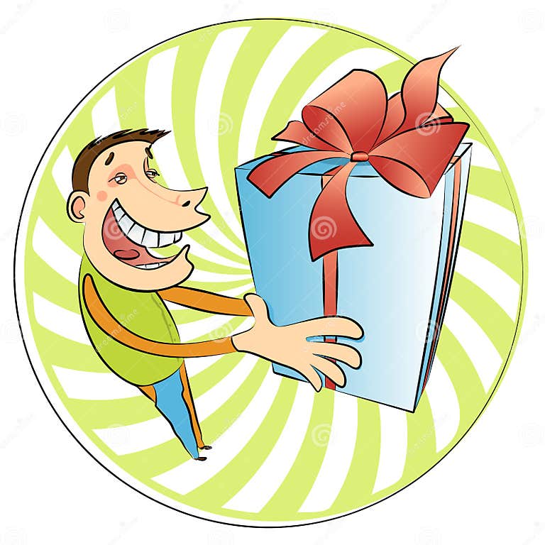 Prize surprise stock illustration. Illustration of enjoy - 10686629