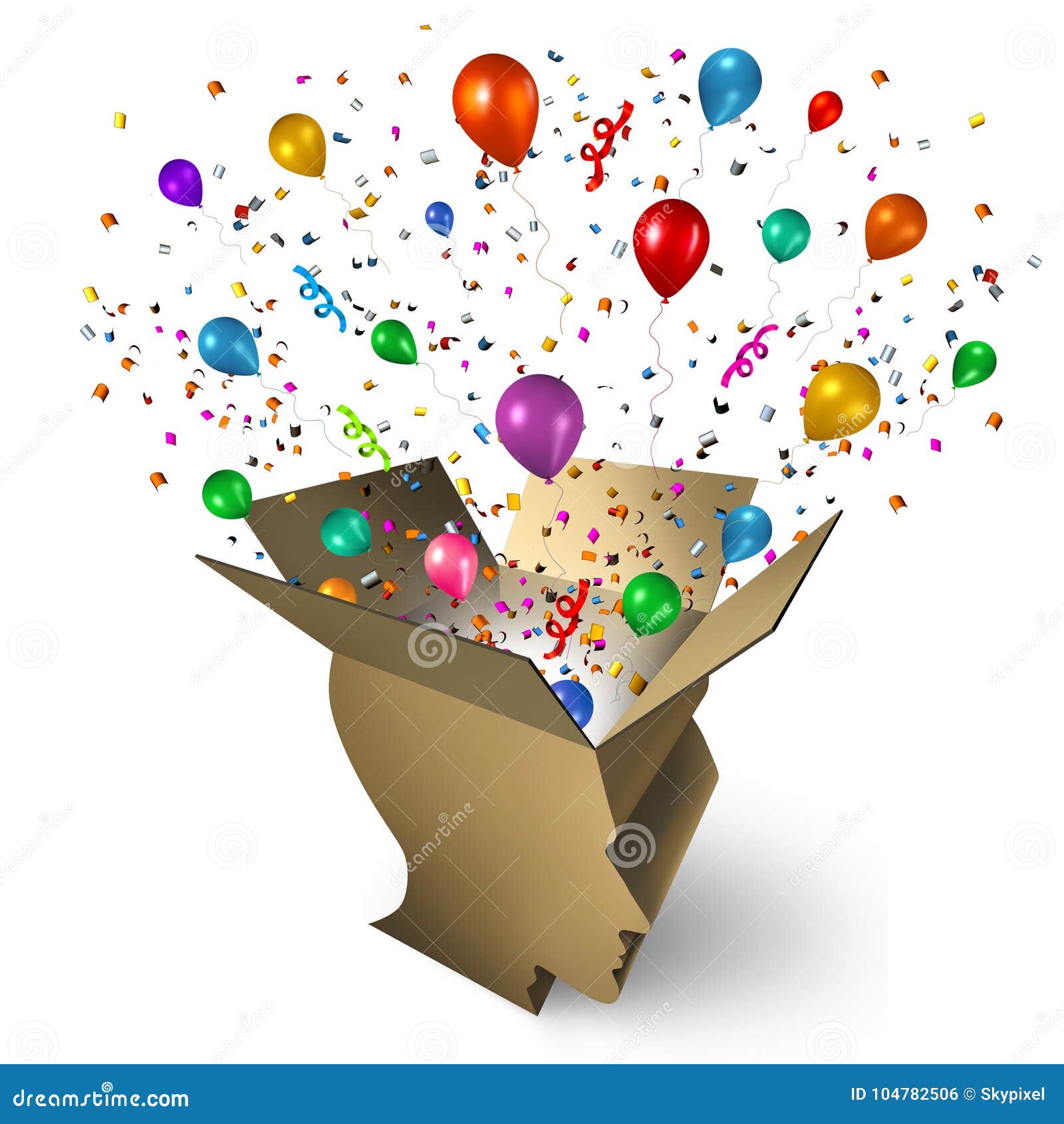 Prize Winner Symbol stock illustration. Illustration of confetti ...