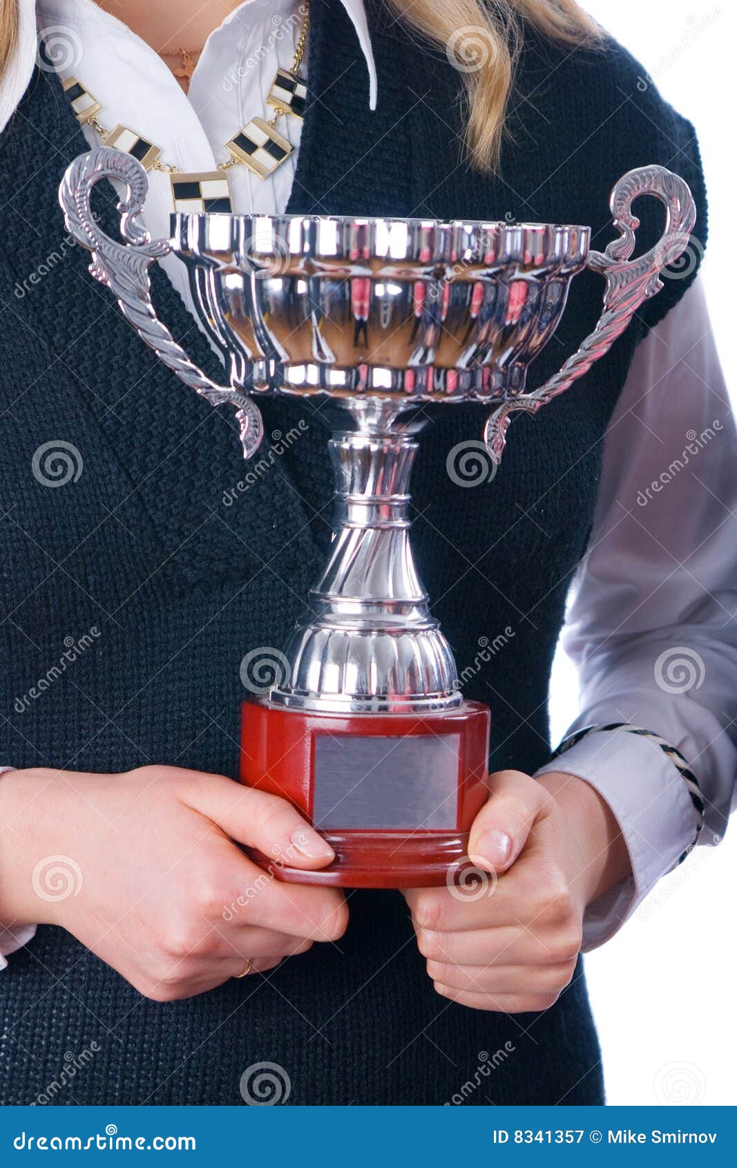 Prize-winning Cup in Hands of a Command Stock Image - Image of sports ...