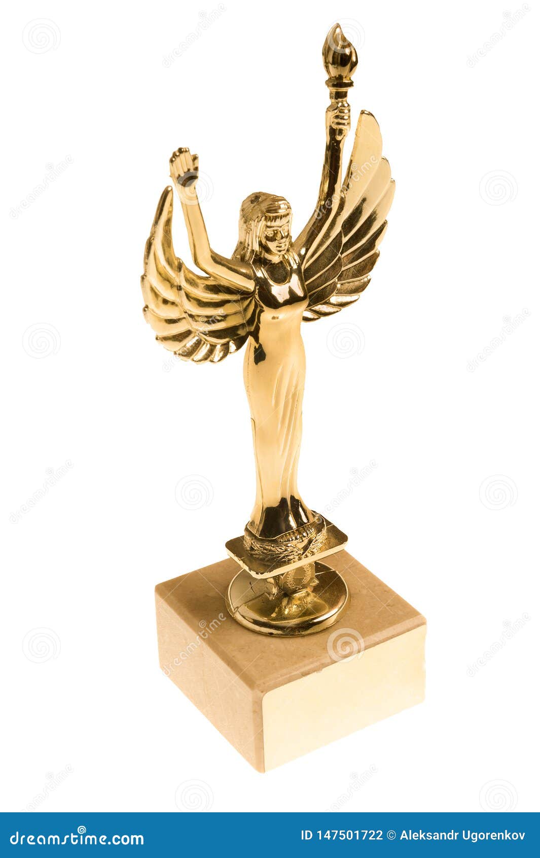 Prizes Gold Awards Isolated Stock Photo - Image of trophy, award: 147501722