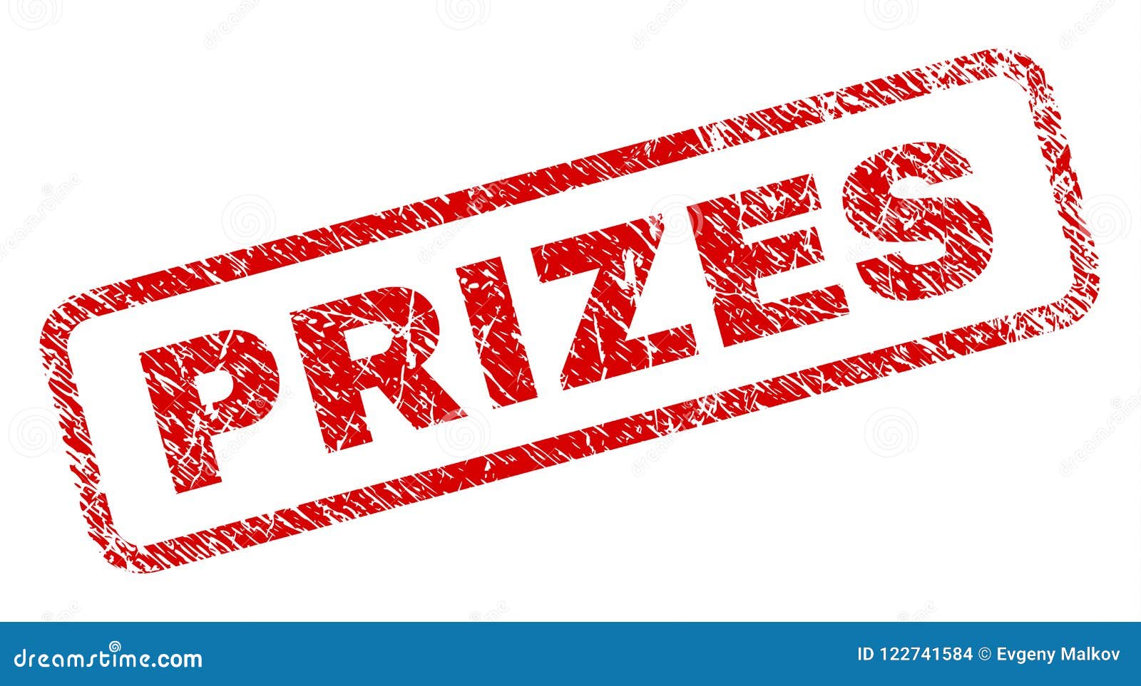 Grunge PRIZES Rounded Rectangle Stamp Stock Vector - Illustration of ...