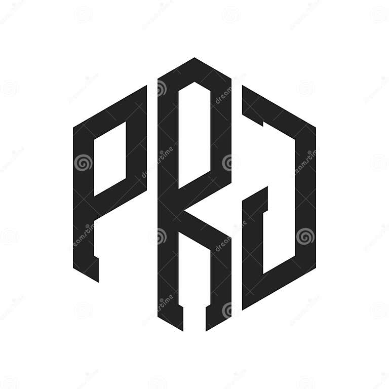 PRJ Logo Design. Initial Letter PRJ Monogram Logo Using Hexagon Shape ...