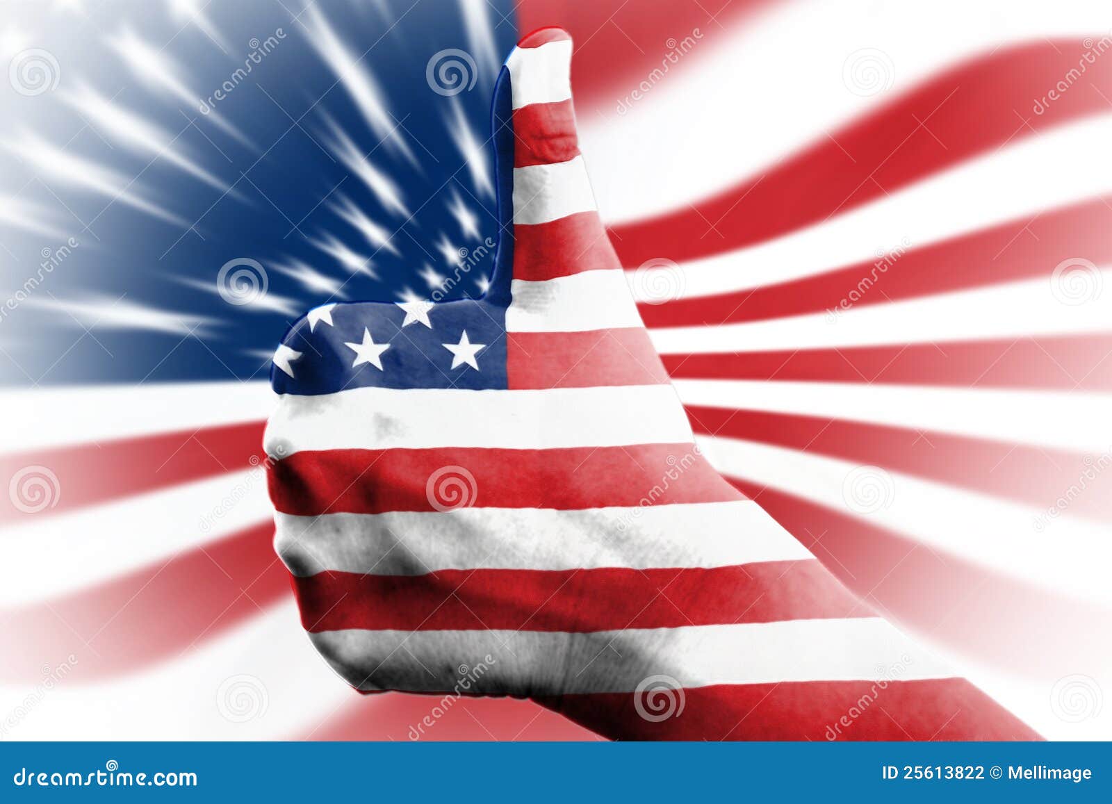 Pro-Americano fotografia stock. Immagine di paese, positivo - 25613822