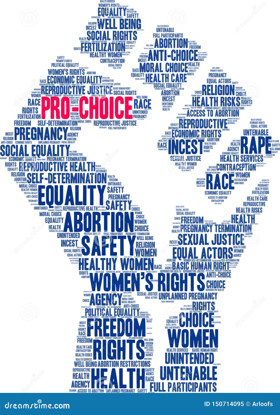 Pro-Choice Word Cloud stock vector. Illustration of full - 150714095