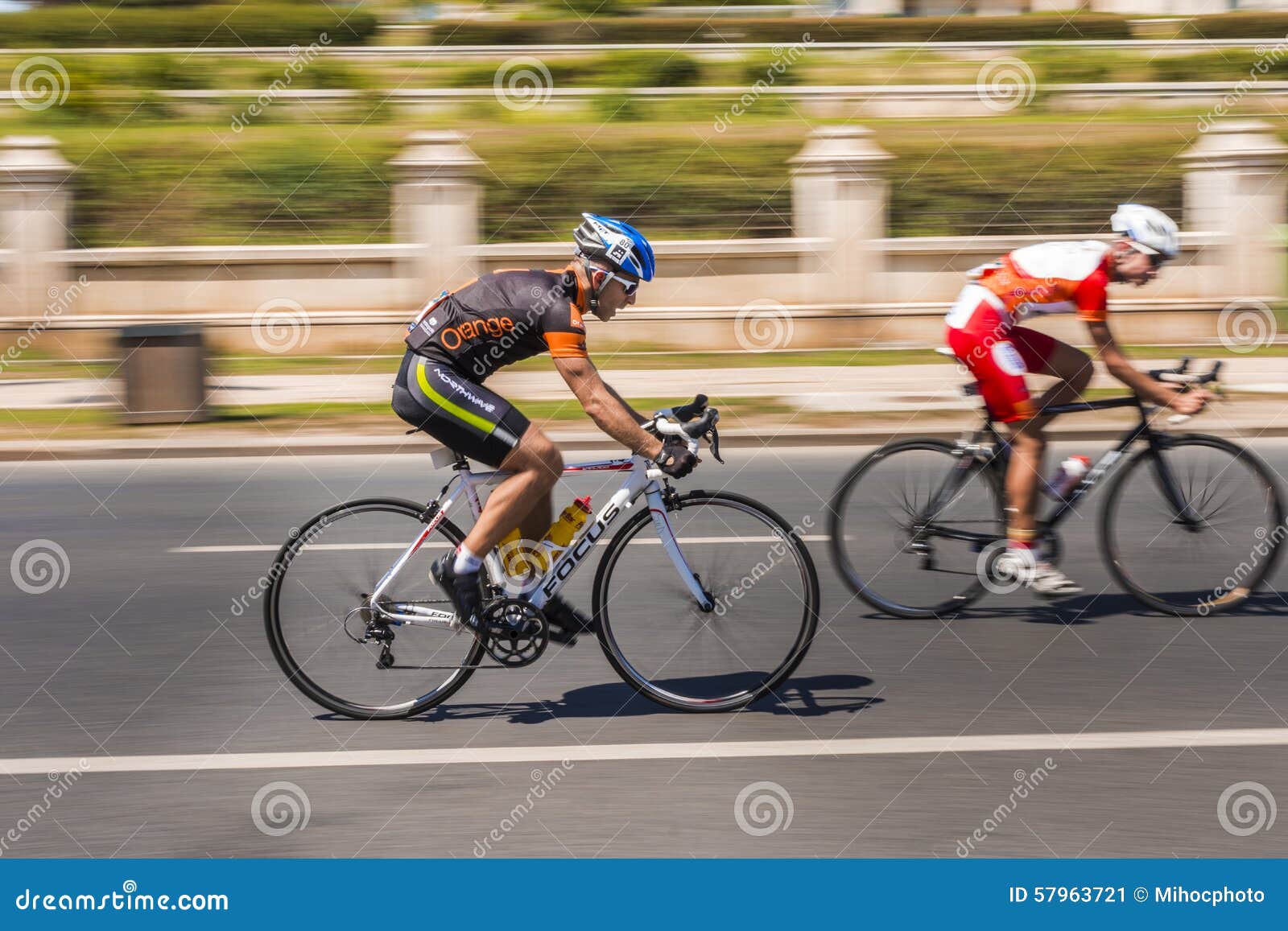 Pro Cyclist on race editorial photo. Image of competition - 57963721