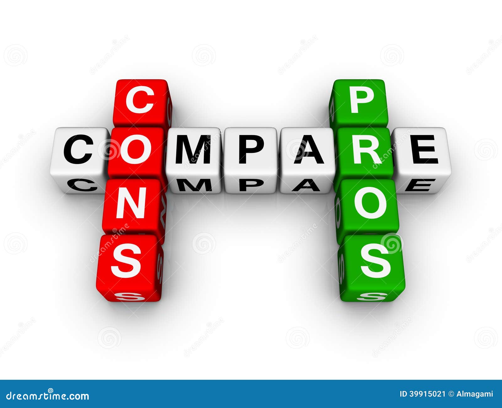 Pro - e - contro illustrazione di stock. Illustrazione di progettazione ...