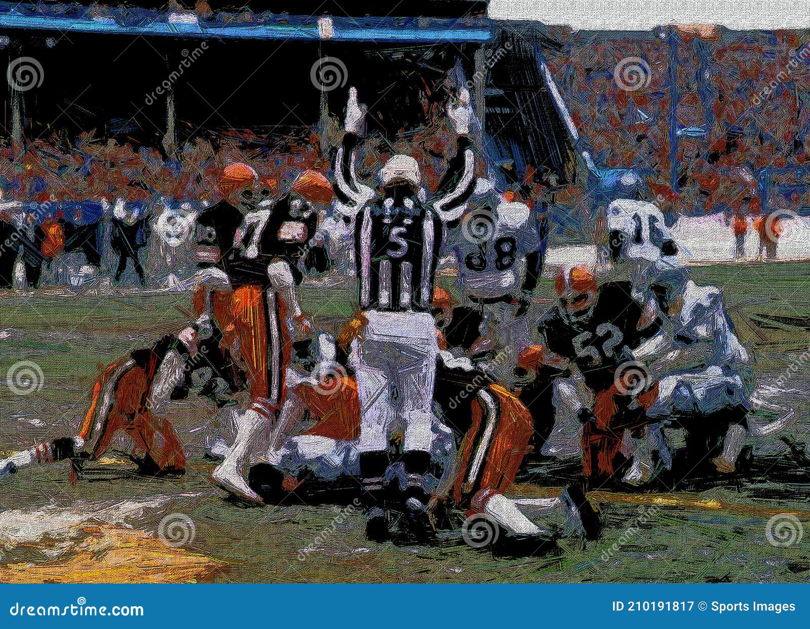 Pro Football Game. editorial photography. Image of footballgame - 210191817