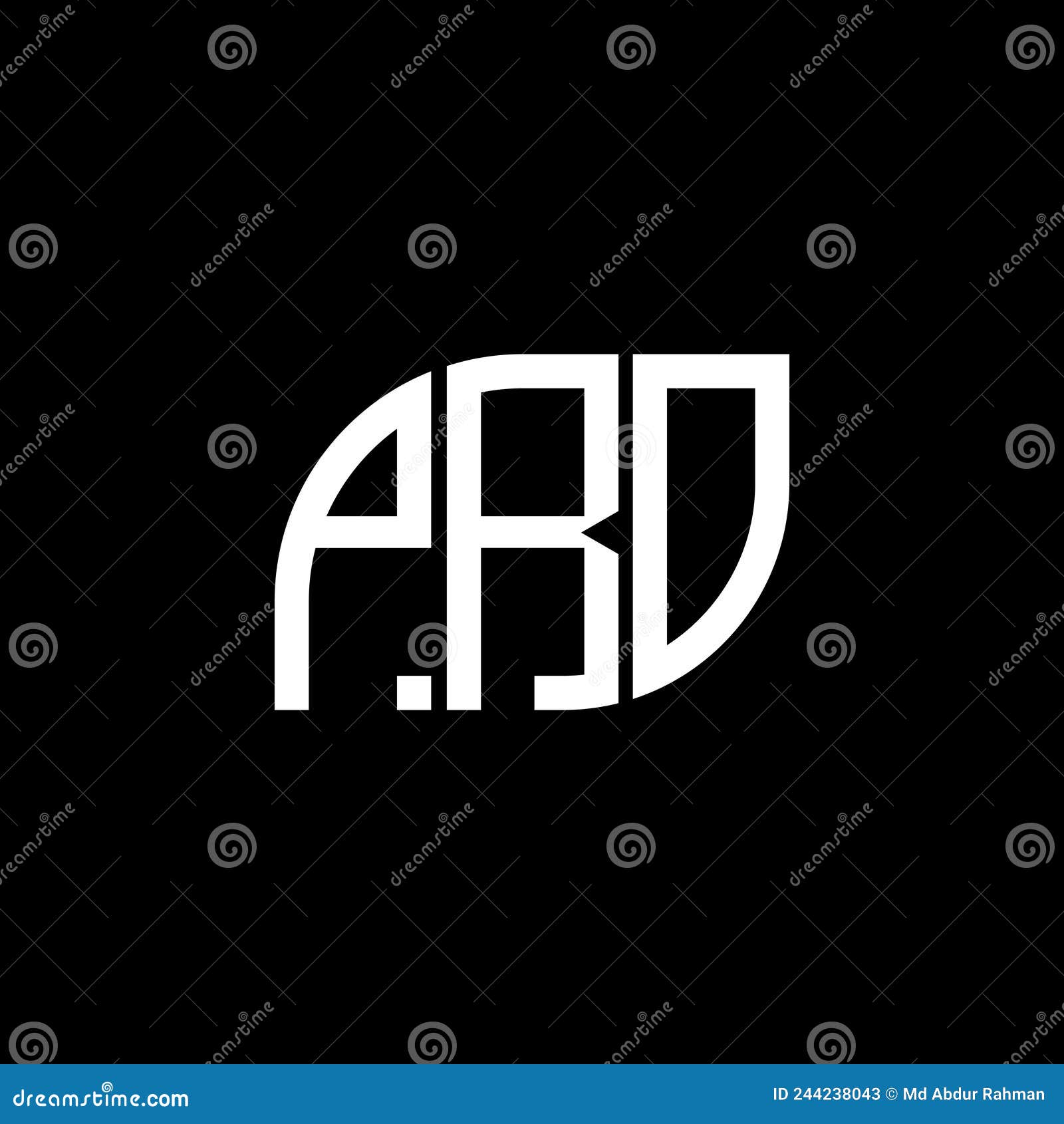 PRO Letter Logo Design on Black Background.PRO Creative Initials Letter ...