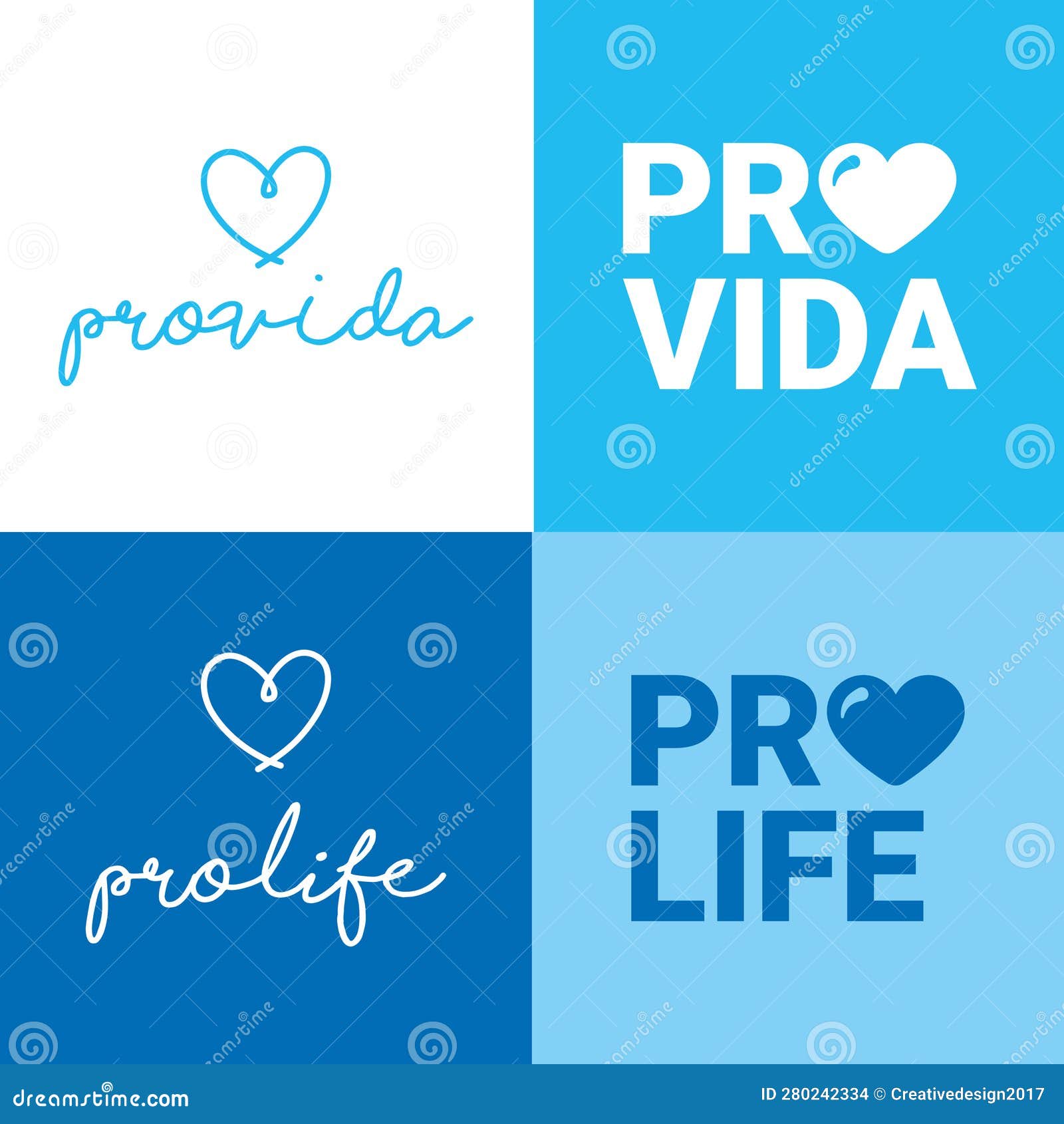 Pro life designs stock vector. Illustration of protest - 280242334