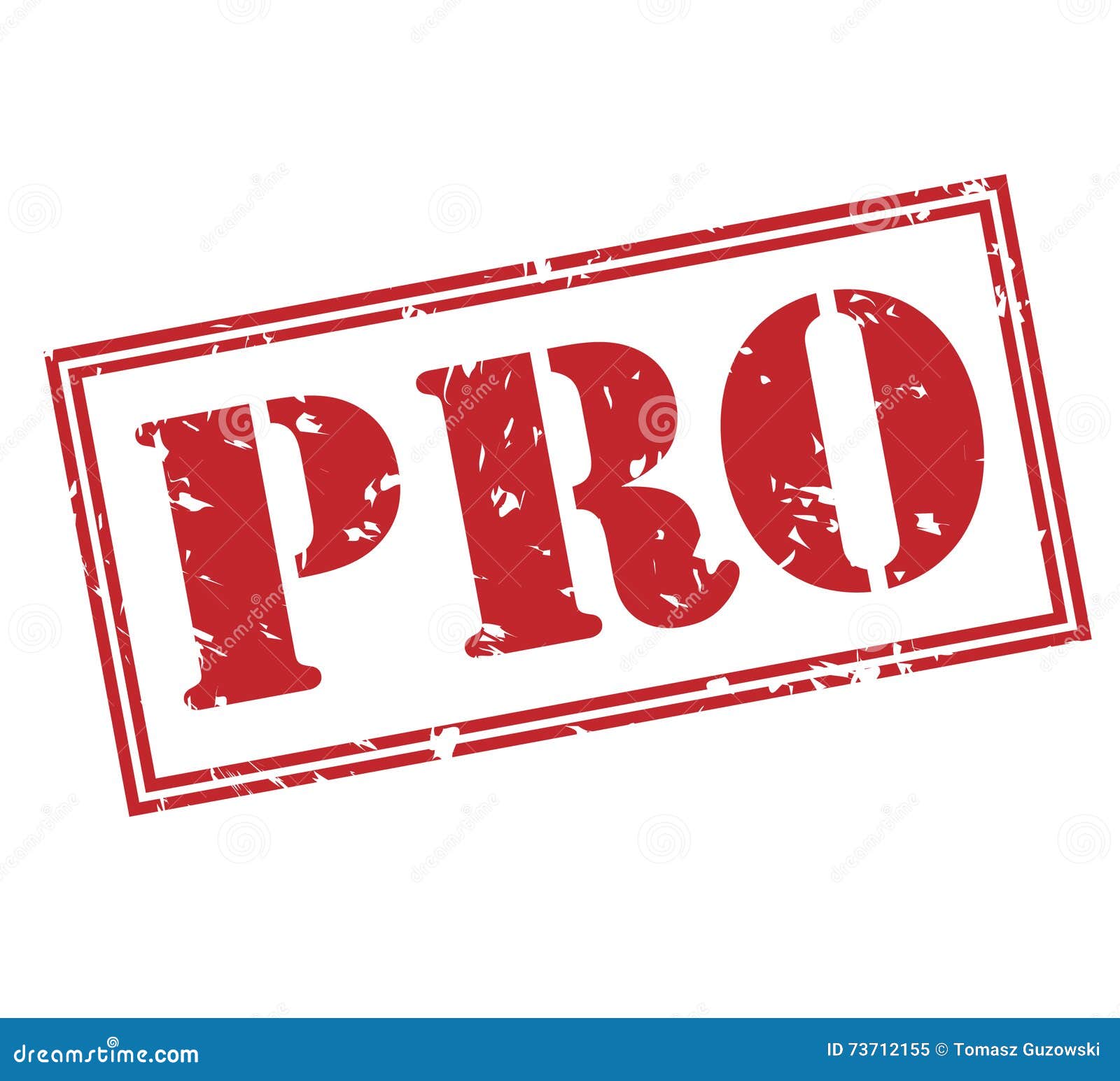 Pro red stamp stock illustration. Illustration of stamp - 73712155