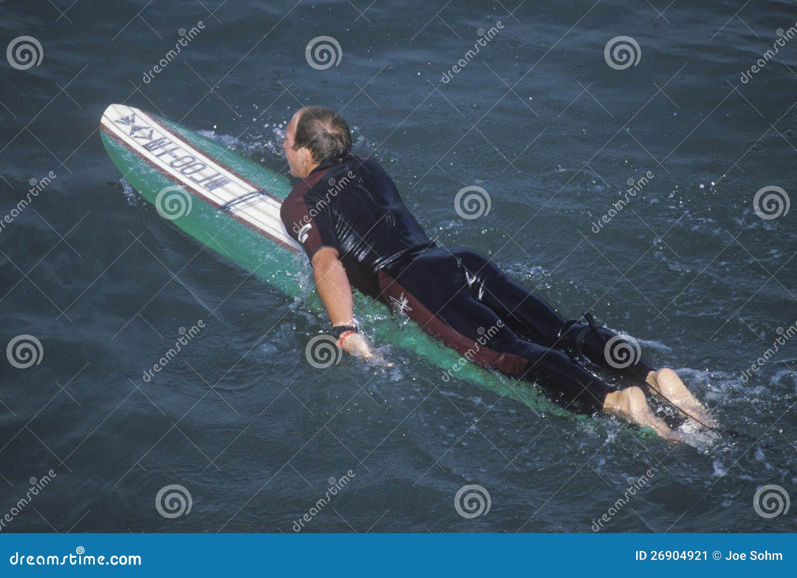 Pro Surfer Paddling Out To Waves Editorial Photo - Image of sports ...
