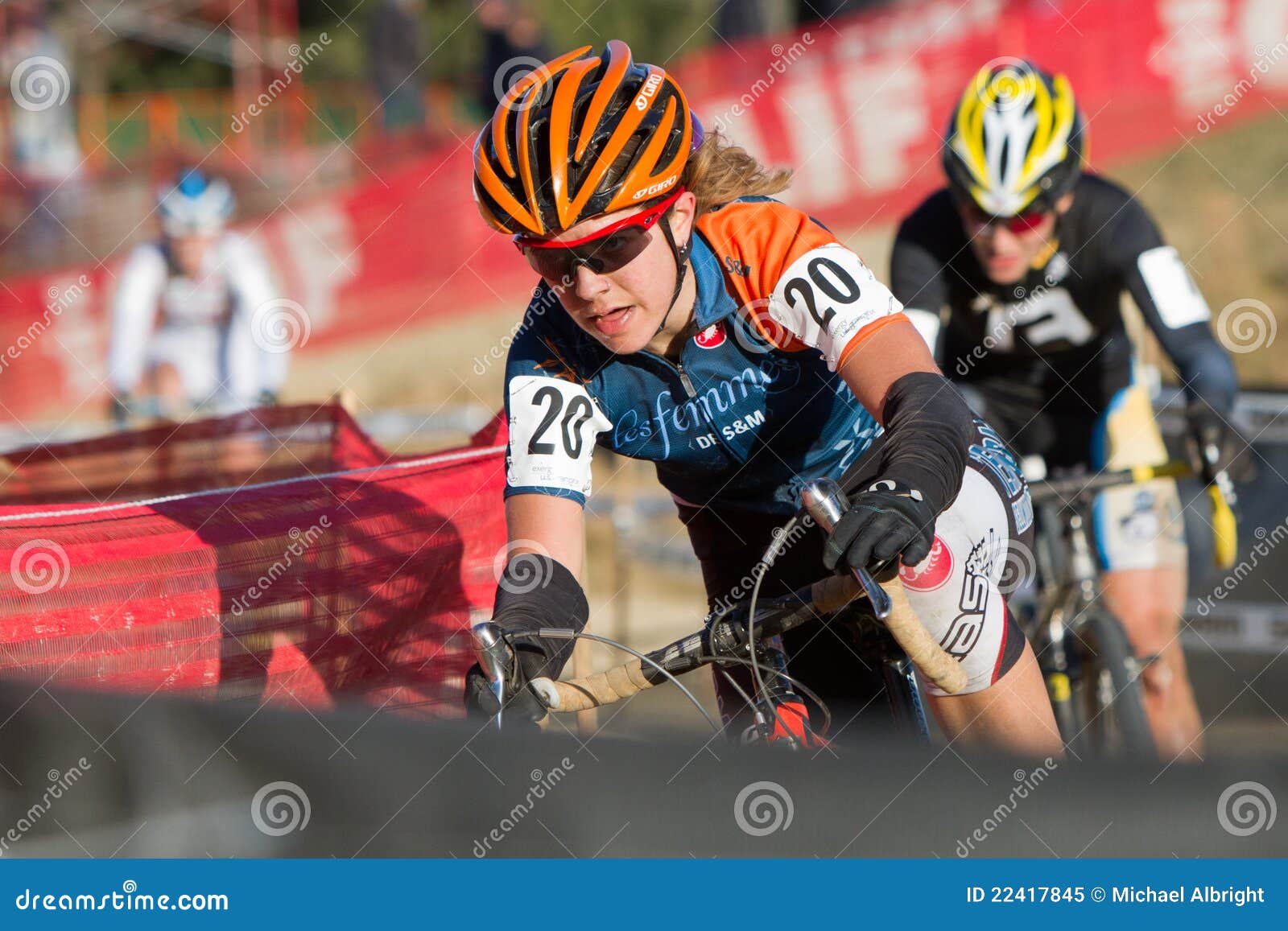 Pro Women Cyclocross Racers Editorial Image - Image of bike, national ...